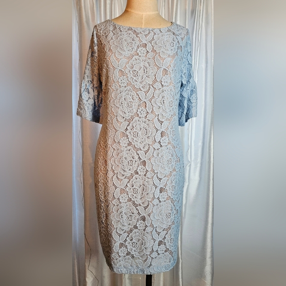 Ivanka Trump | Dresses | Ivanka Trump Light Blue Dress | Poshmark